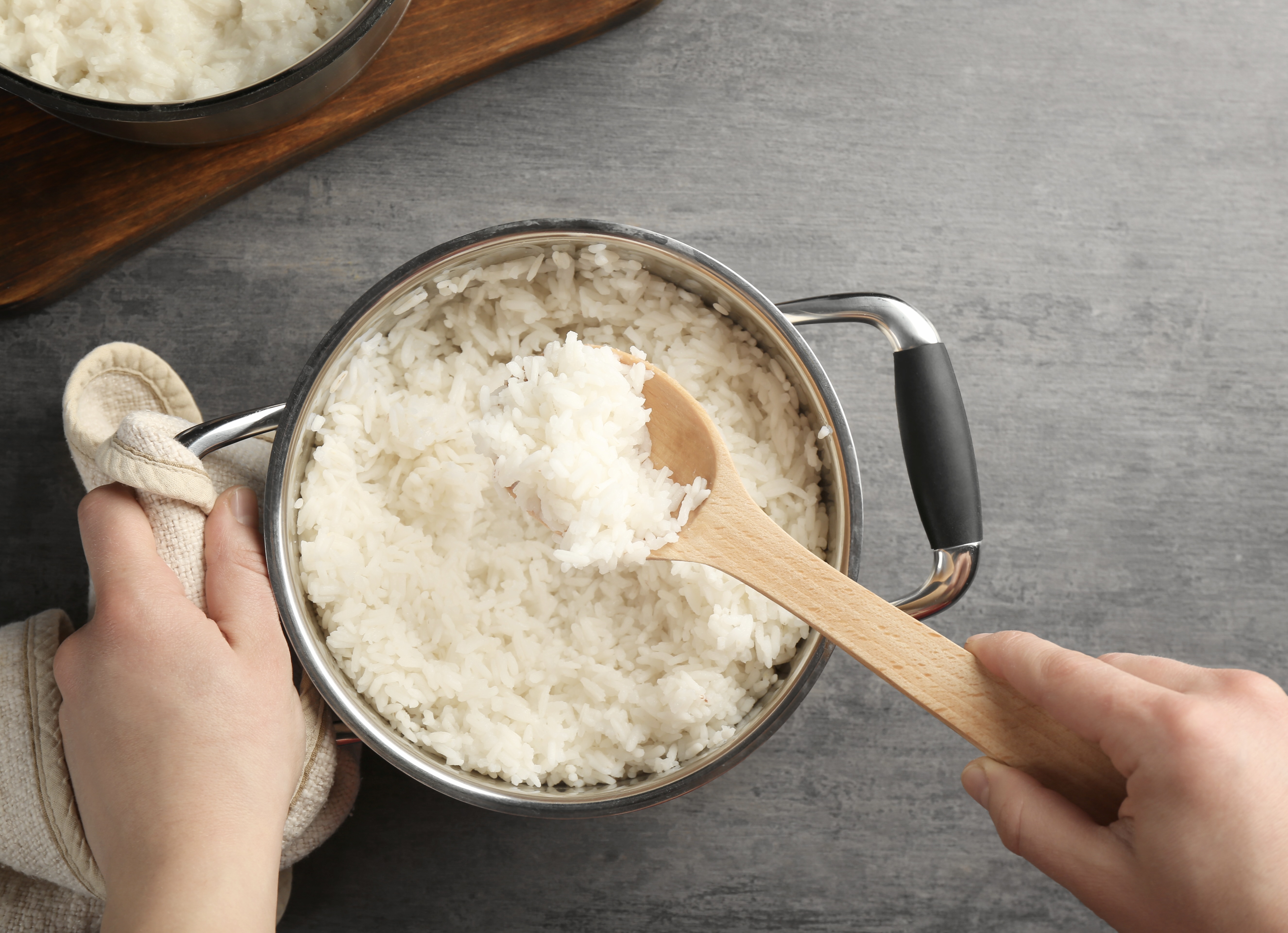 How to cook rice