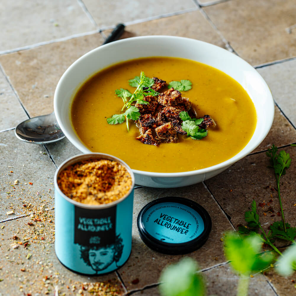 Creamy Pumpkin Courgette Soup | Recipe